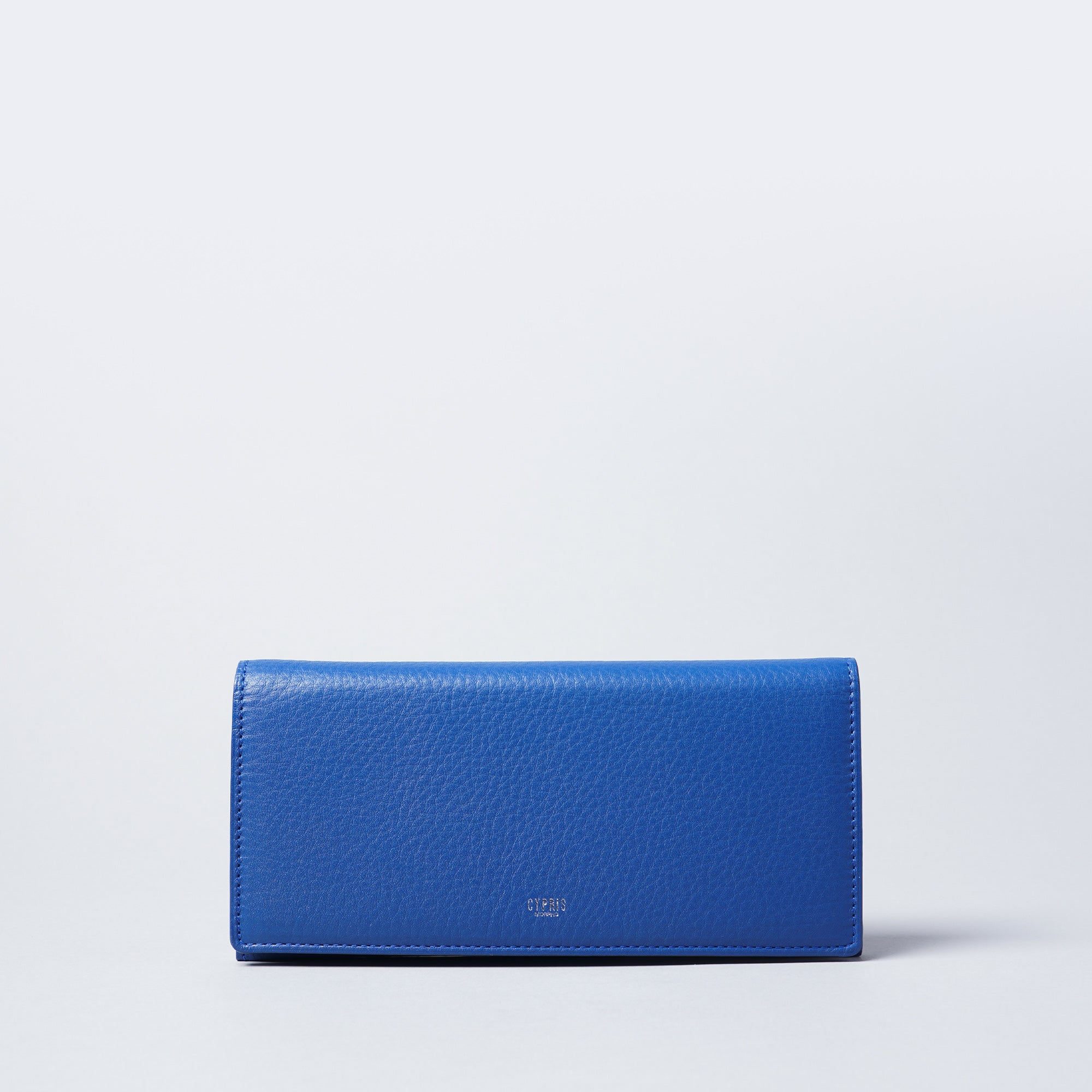 Side Gusset Long Wallet / Blue | テーーマ teema