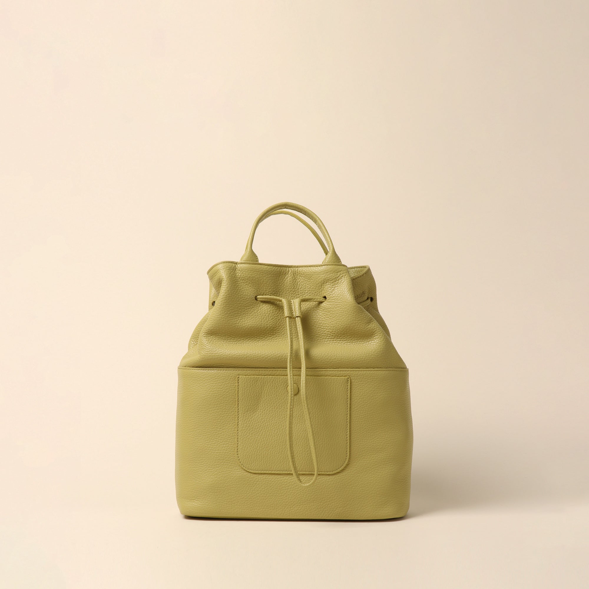 Drawstring tote / Pistachio | テーーマ teema