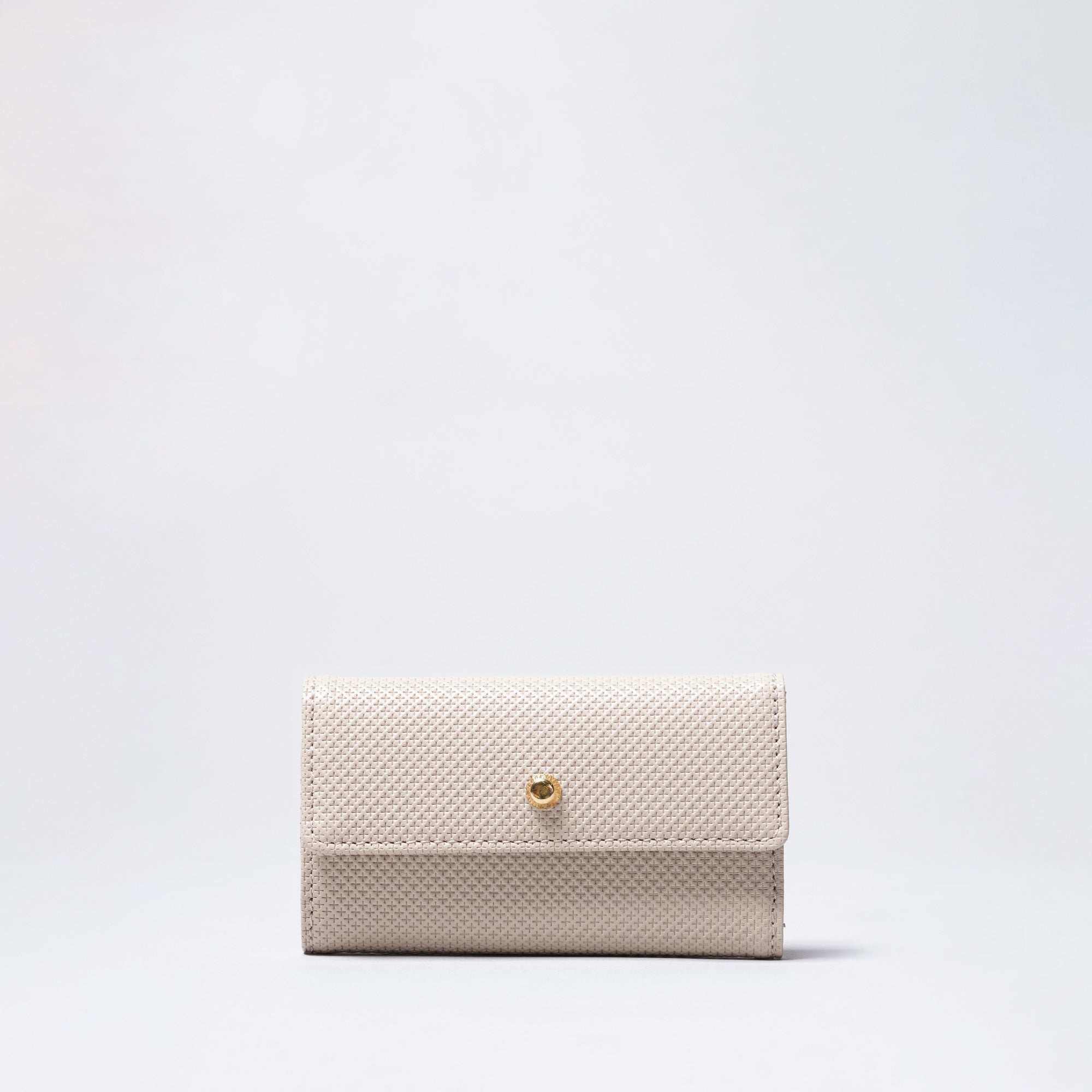 Pastel Color Cowhide Key Case / Grey Beige | テーーマ teema